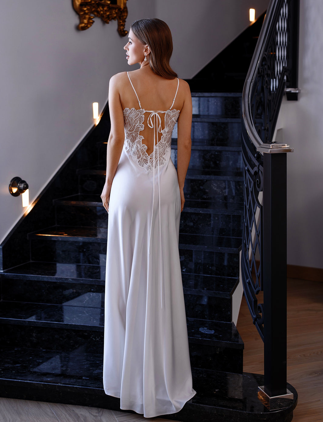 BRIDAL ROBE - NATALIE - NOLA GREY