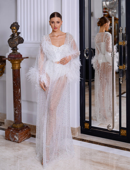 BRIDAL ROBE - TIFFANY - NOLA GREY